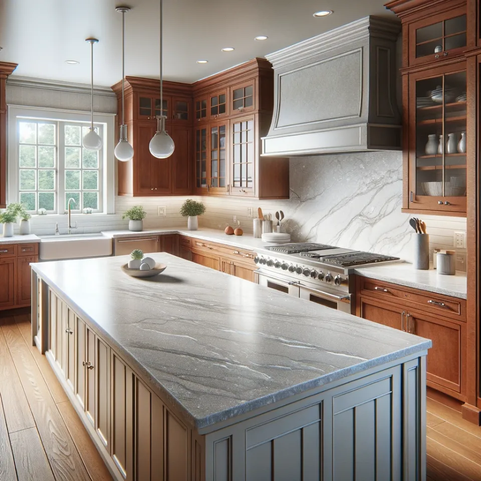 17 Irresistible Countertop Colors for Cherry Cabinets