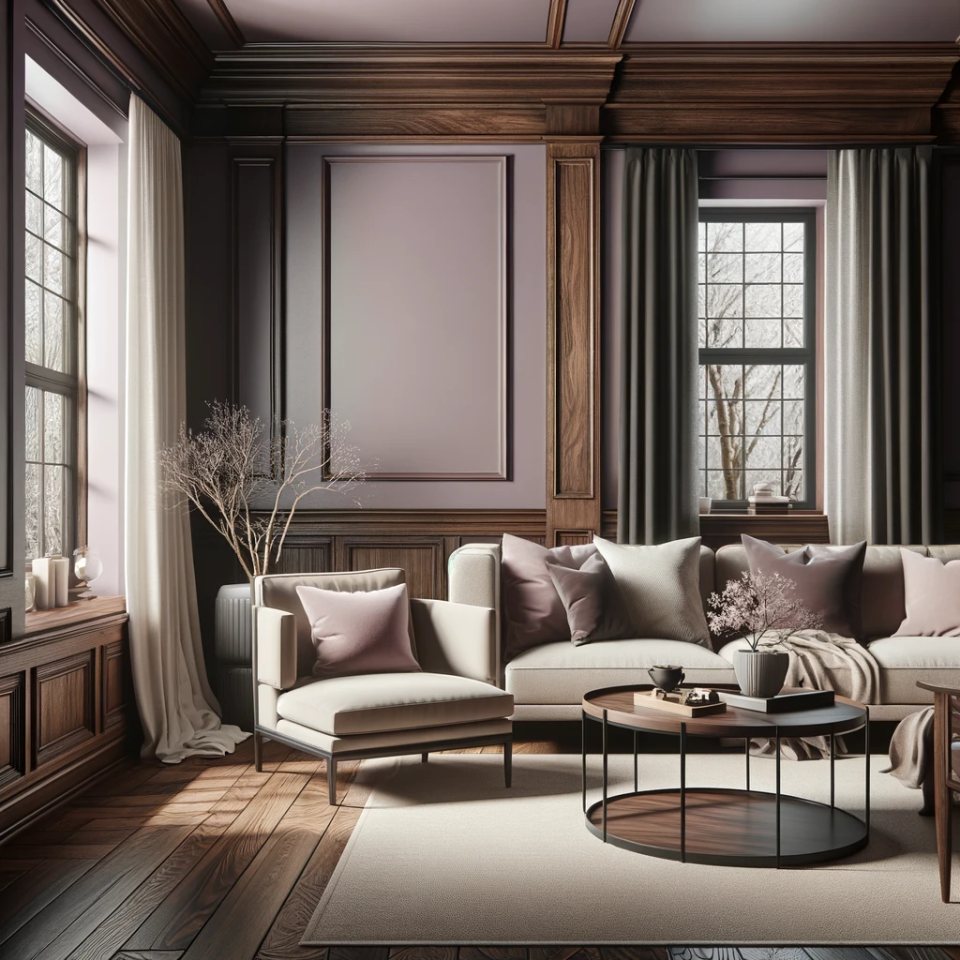 16 Captivating Wall Colors to Enhance Dark Wood Trim