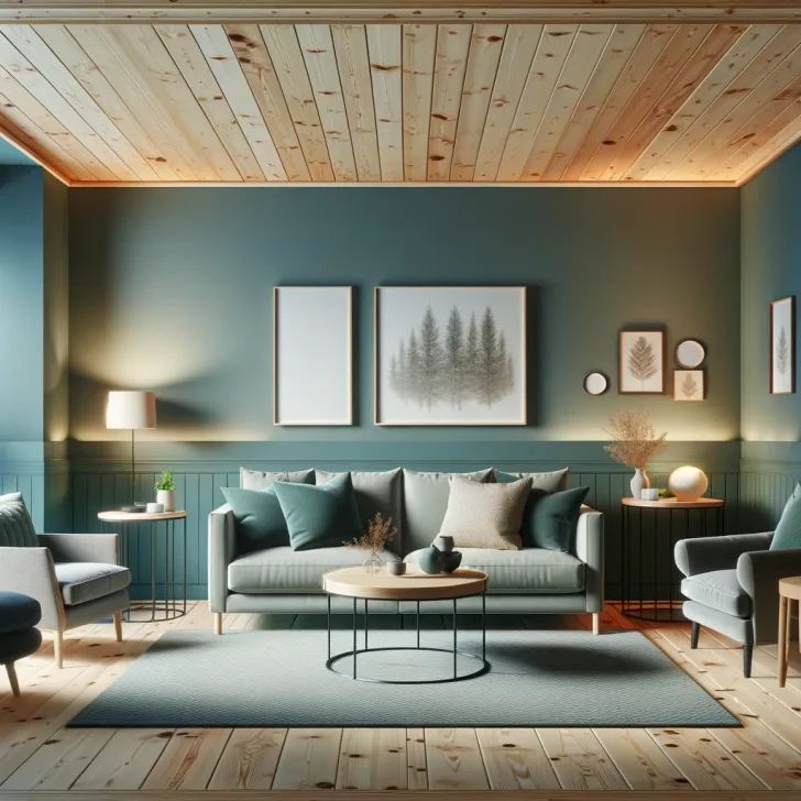 15 Stunning Wall Colors to Complement Knotty Pine Ceilings
