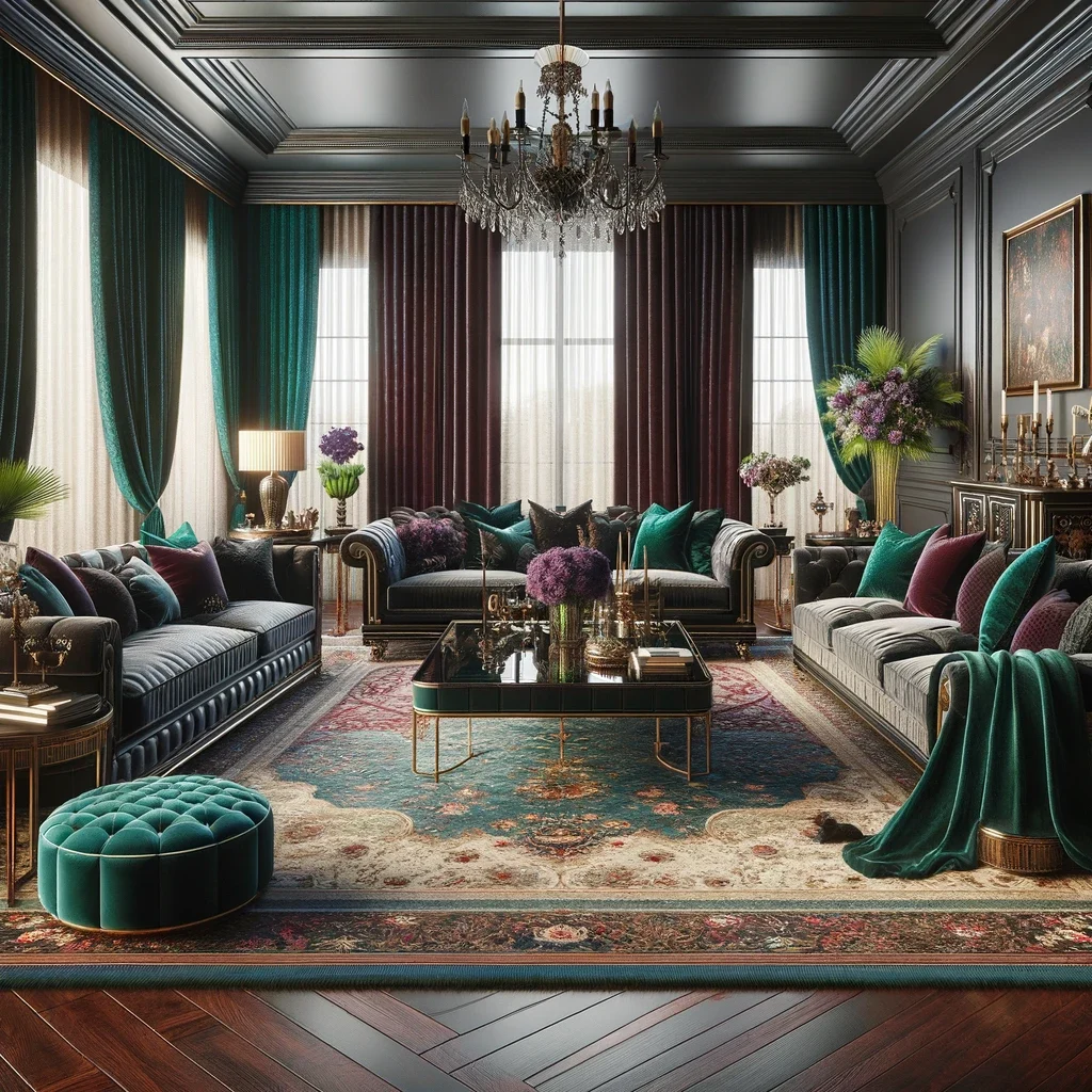 Discover 16 Furniture Colors for Dark Wood Floors