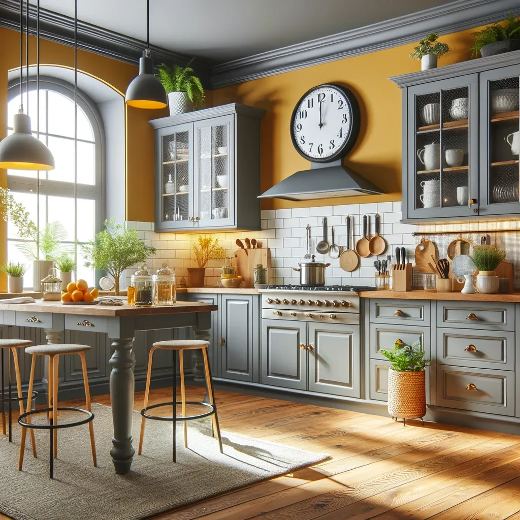 20 Stunning Wall Colors That Make Gray Kitchen Cabinets Pop!