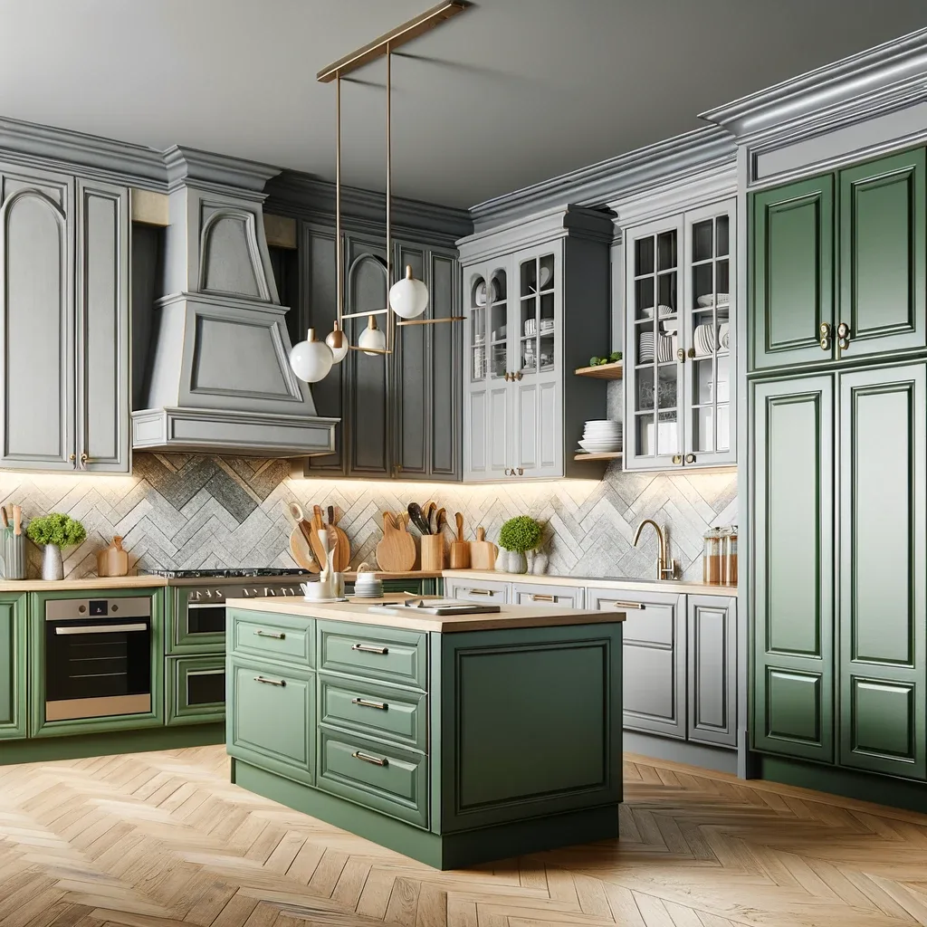 16 Spectacular Two-Toned Kitchen Cabinet Ideas